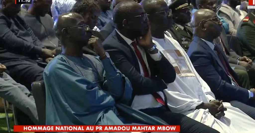 Hommage à Amadou Mactar Mbow : Le Dr Awa Mbow salue, au nom de la ...